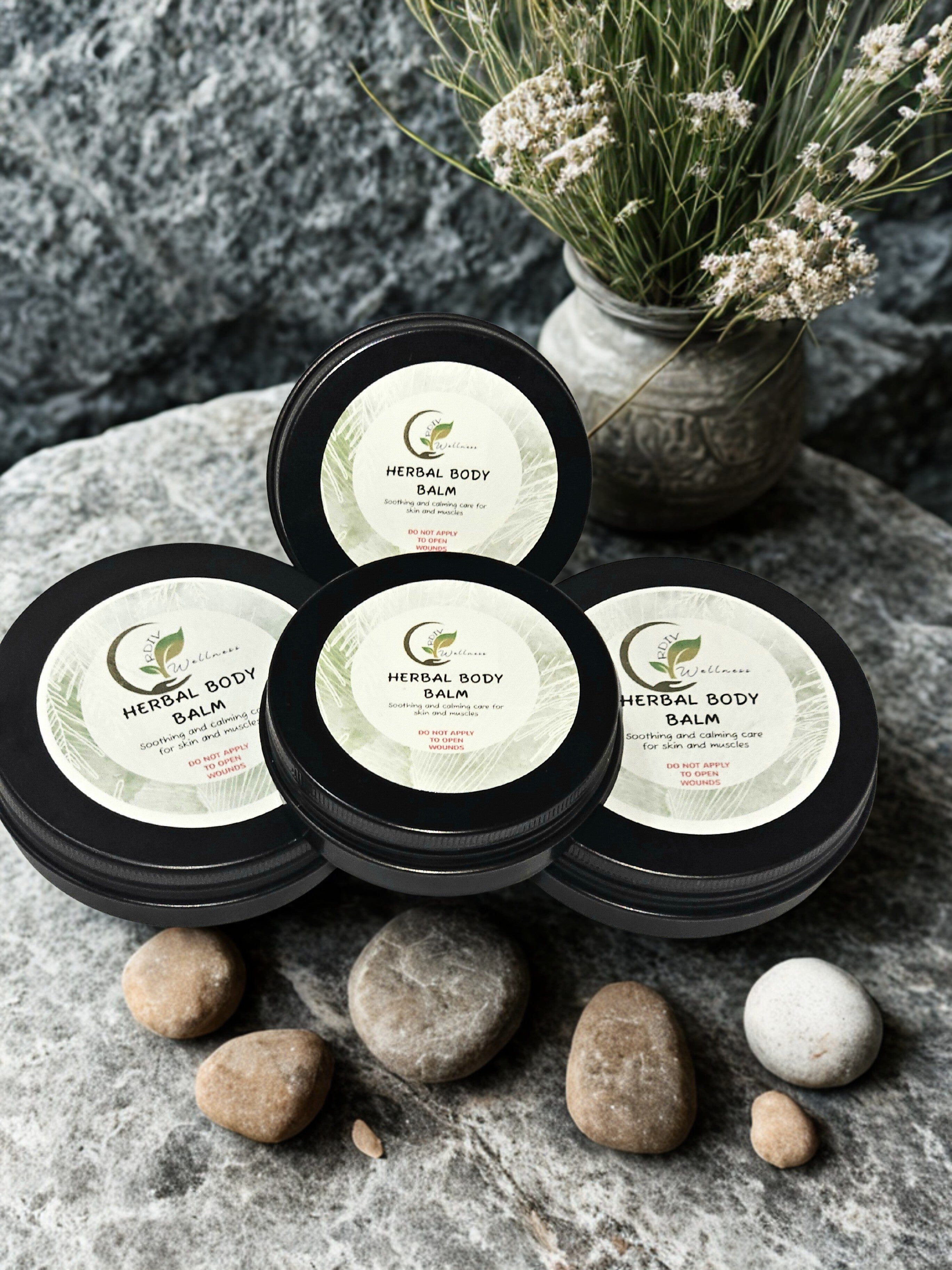 Herbal Body Balm - Natural Muscle Relief Balm – RDIV Wellness